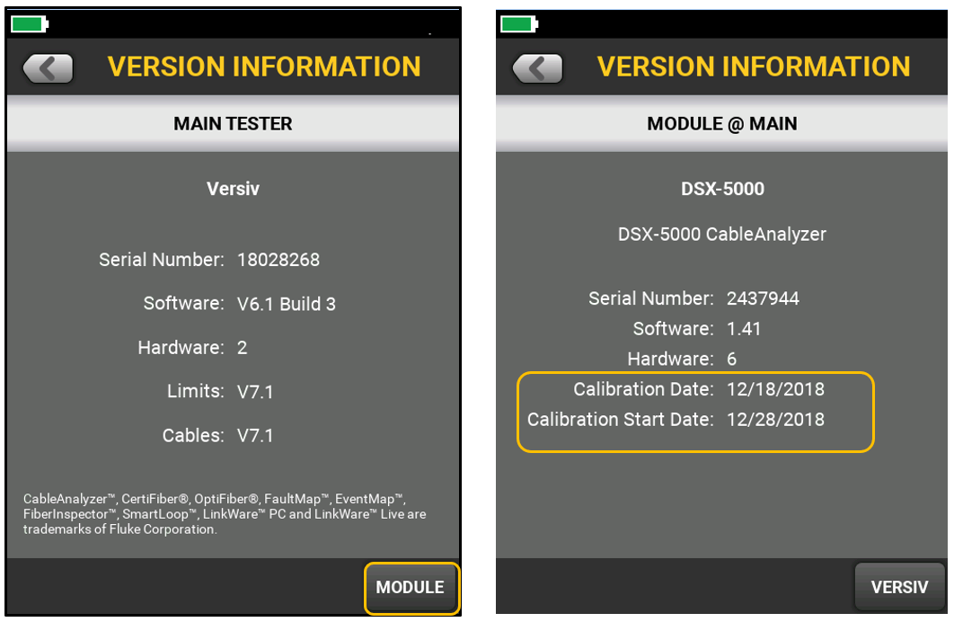 Know How To Determine Your Versiv Module Calibration Due Date Fluke